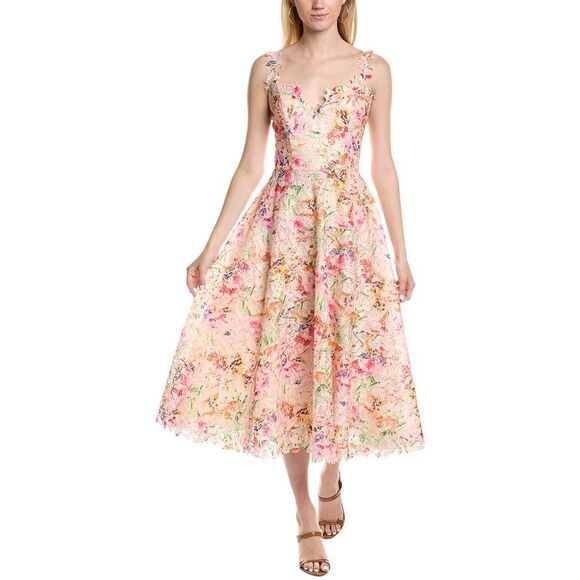 Rene Ruiz | Dresses | Rene Ruiz Womens Lace Midi Dress Pink | Poshmark
